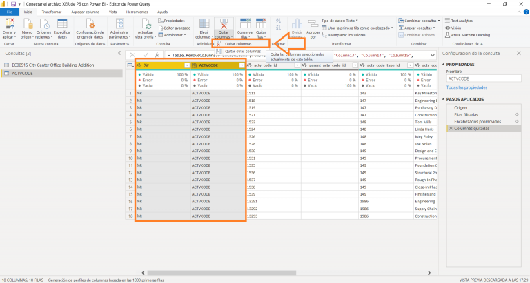 ᐅ Connect the Primavera P6 XER file to Power BI 2022