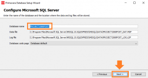 Microsoft SQL Server Database para Primavera P6 8 PASOS